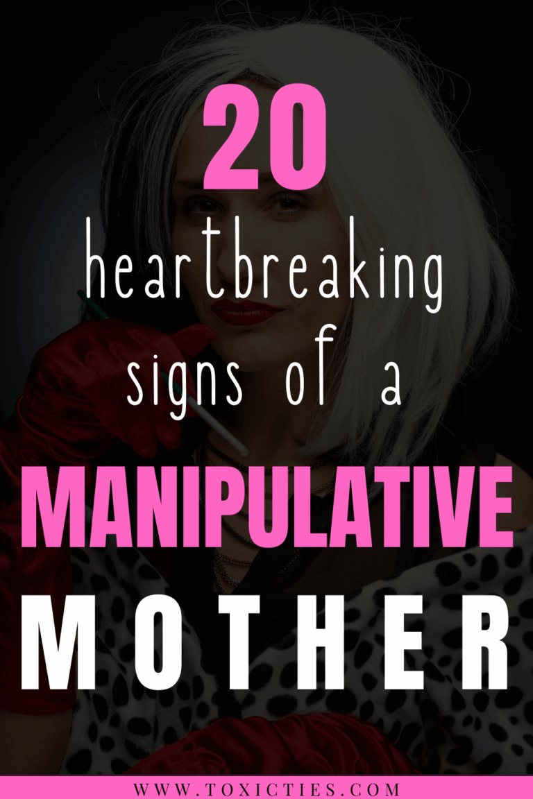 20 Heartbreaking Signs of a Manipulative Mother - Toxic Ties