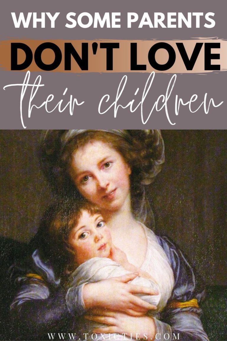 6 Types of Parents Who Don't Love Their Children - Toxic Ties